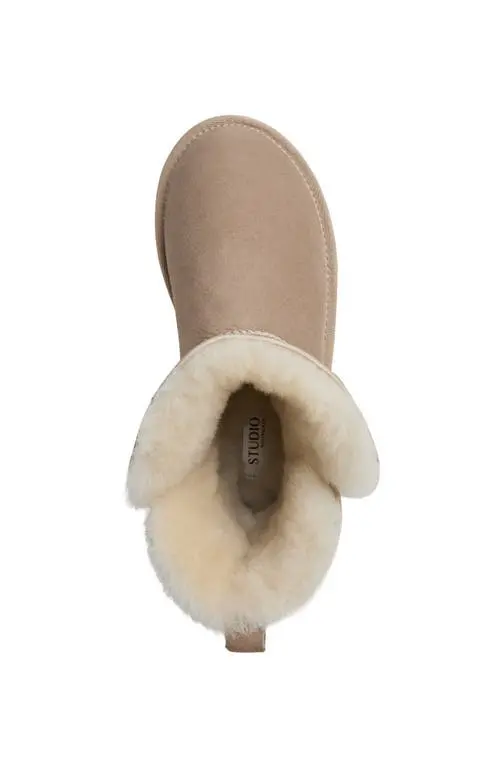 CELTIC & CO. Studio Fur Trim Slipper Boot