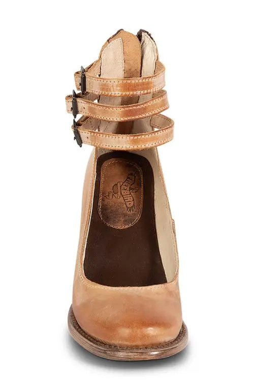 FREEBIRD Randi Leather Pump - Tan