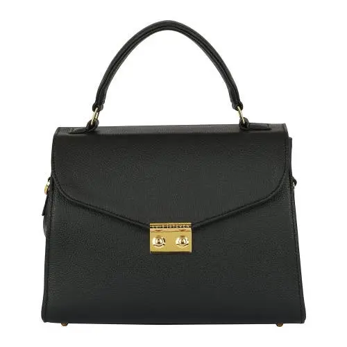 LUIS STEVEN Maxine Top Handle - Black