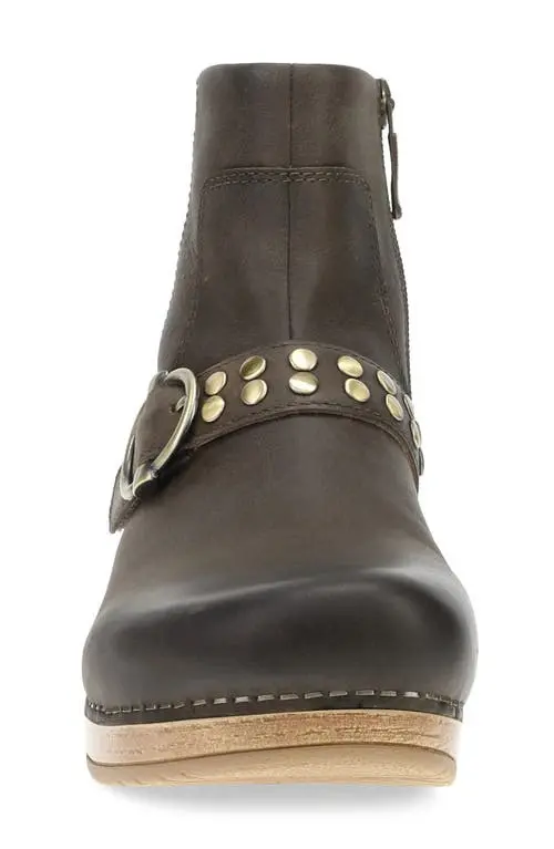 Dansko Baylin Leather Bootie - Mushroom