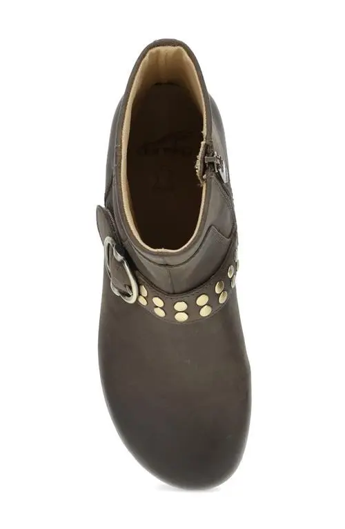 Dansko Baylin Leather Bootie - Mushroom