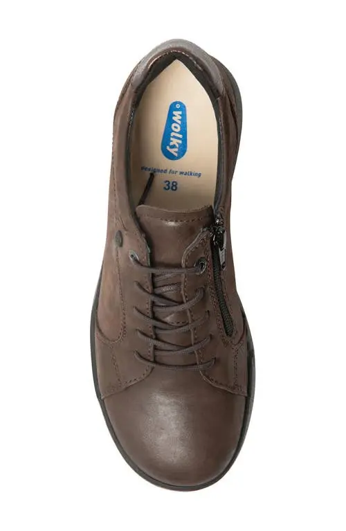 WOLKY Lunvia Leather Sneaker - Brown