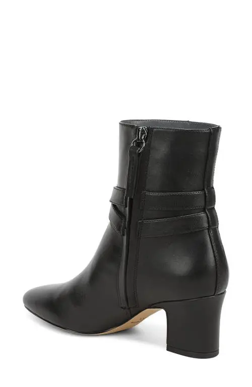 Franco Sarto Caden Leather Bootie - Black Leather