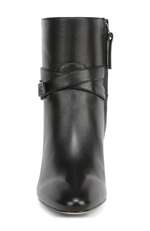 Franco Sarto Caden Leather Bootie - Black Leather