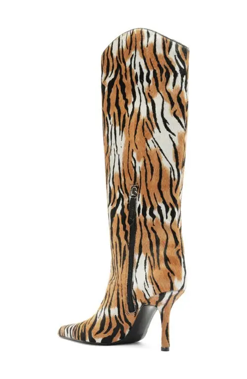 Schutz Mary Ellen Knee High Boot - Leopard Print