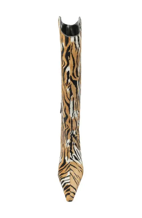 Schutz Mary Ellen Knee High Boot - Leopard Print
