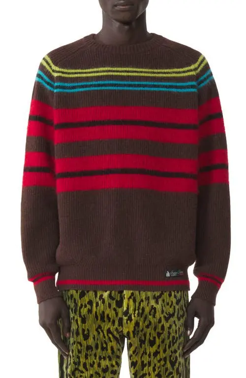LANVIN Striped Sweater In Wool And Cashmere