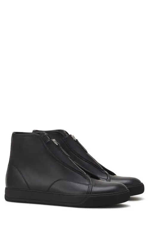 LANVIN Dbb1 High-top Sneakers In Leather