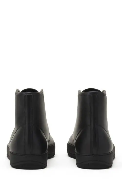 LANVIN Dbb1 High-top Sneakers In Leather