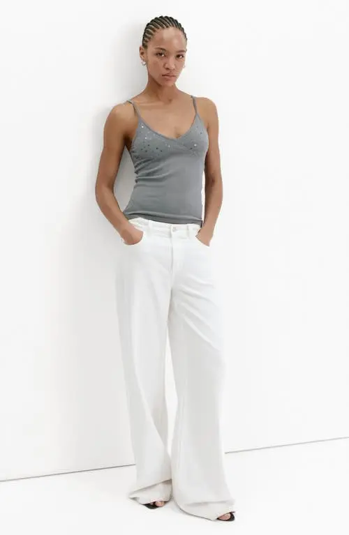 Mango Sequin Knit Camisole