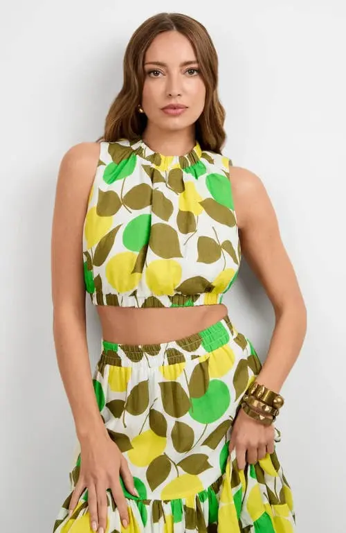 Trina Turk Kalila Crop Top