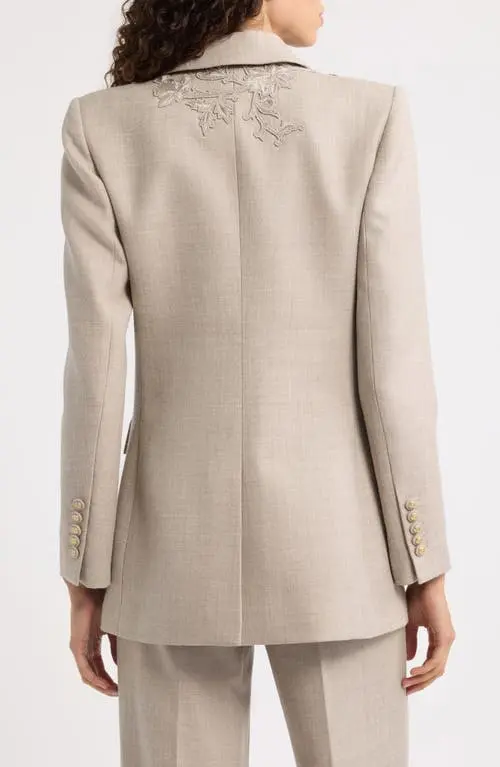 Kobi Halperin Violet Embroidered Wool Blazer