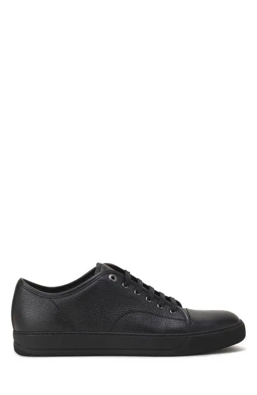 LANVIN Dbb1 Sneakers In Nappa And Grained Leather - Black