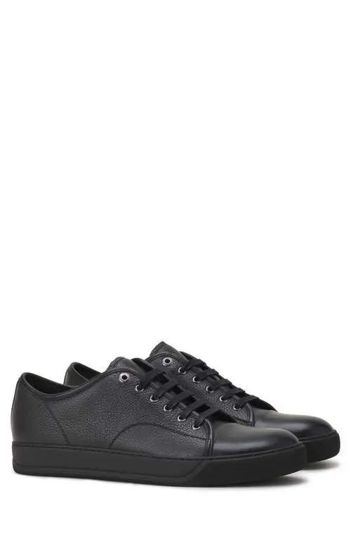 LANVIN Dbb1 Sneakers In Nappa And Grained Leather - Black