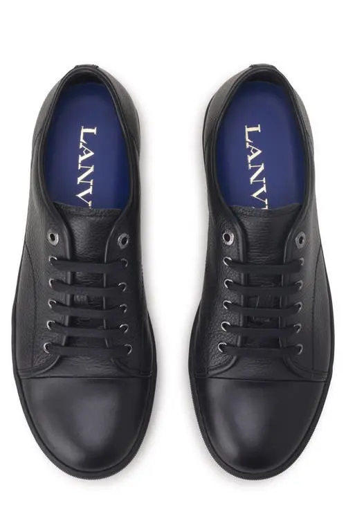 LANVIN Dbb1 Sneakers In Nappa And Grained Leather - Black