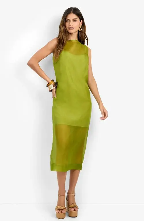Trina Turk Roselle Dress - Dark Fennel