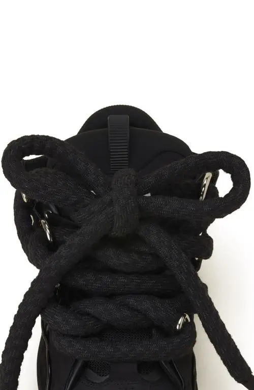 LANVIN Curb Snake Sneakers In Leather