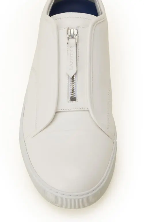 LANVIN Dbb1 Zip Sneakers In Leather