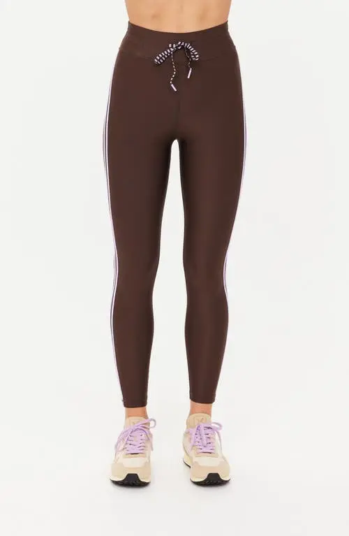 The Upside Oxford Midi Leggings - Brown