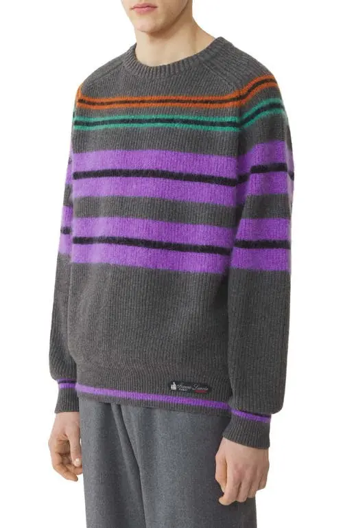 LANVIN Striped Sweater In Wool And Cashmere