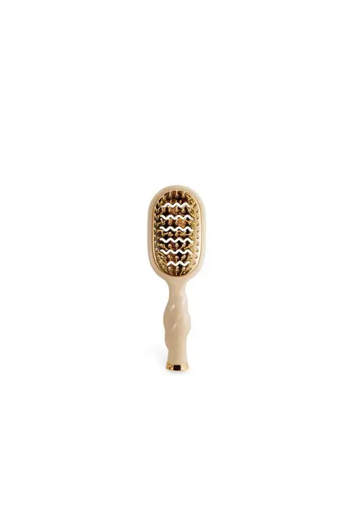 TELETIES Mini Vented Hair Brush - Tan