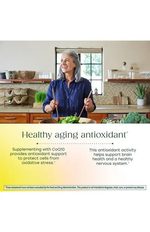 MEGAFOOD High Absorption Coq10 200mg Per Serving With Bioperine Black Pepper Extract