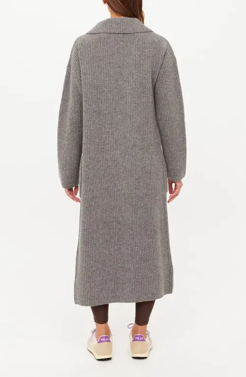 The Upside Oli Knit Wool Cardigan Coat