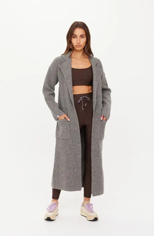 The Upside Oli Knit Wool Cardigan Coat