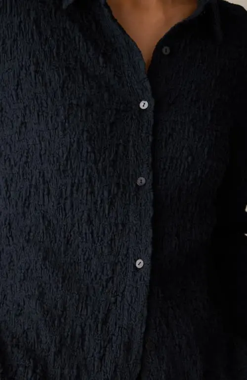 Eileen Fisher Crinkle Shirt