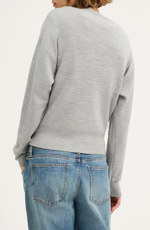 Madewell Relaxed Crewneck Wool Blend Sweater