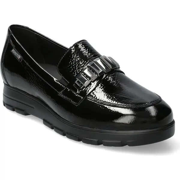 Mephisto Carlyne Leather Loafer - Black 1014n