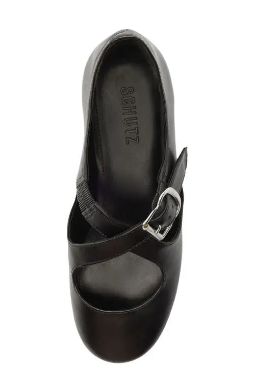 Schutz Molly Leather Mary Jane Flat