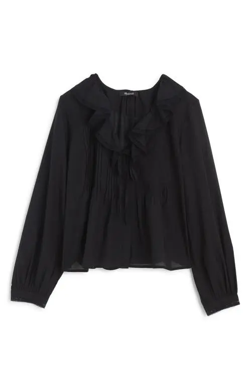 Madewell The Georgina Long Sleeve Voile Top