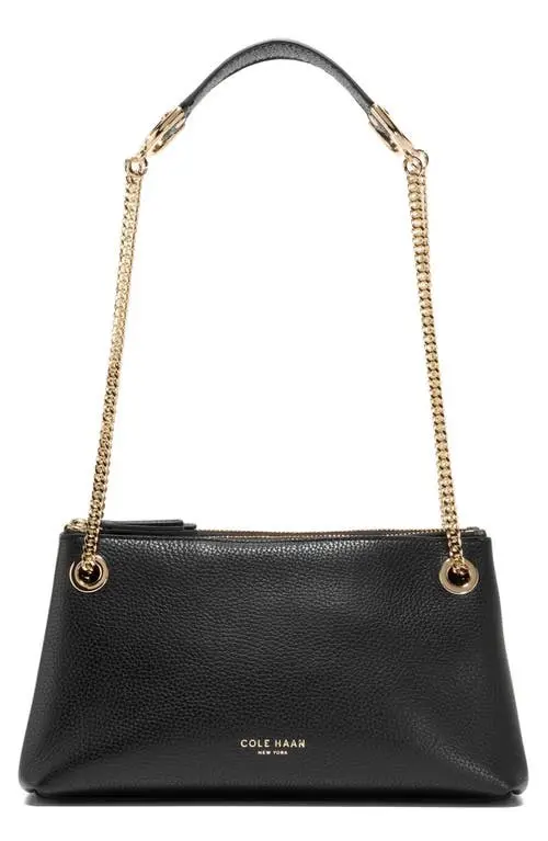 Cole Haan Vivianne Leather Crossbody Bag - Black