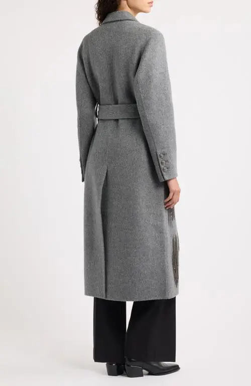 Kobi Halperin Sydni Wool & Silk Blend Wrap Coat