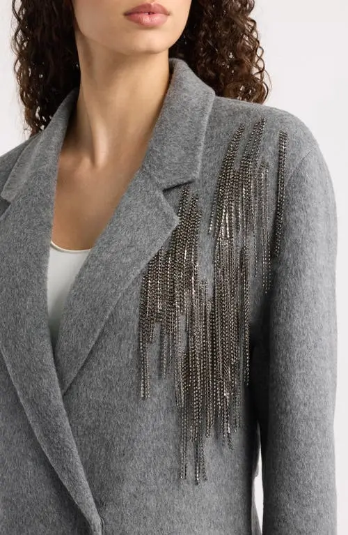 Kobi Halperin Sydni Wool & Silk Blend Wrap Coat