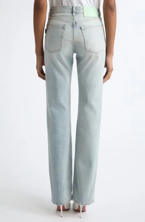 HAIKURE Star Ripped High Waist Wide Leg Jeans
