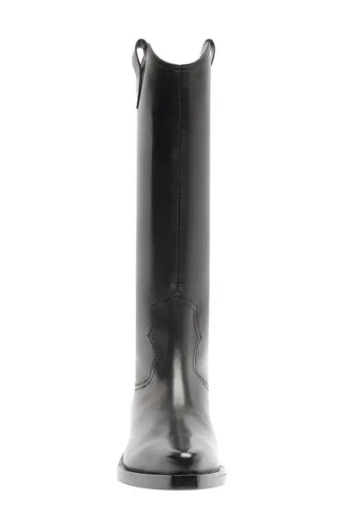 Schutz Nash Up Leather Western Boot
