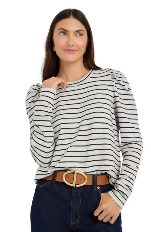 Karen Kane Shirred Sleeve Top