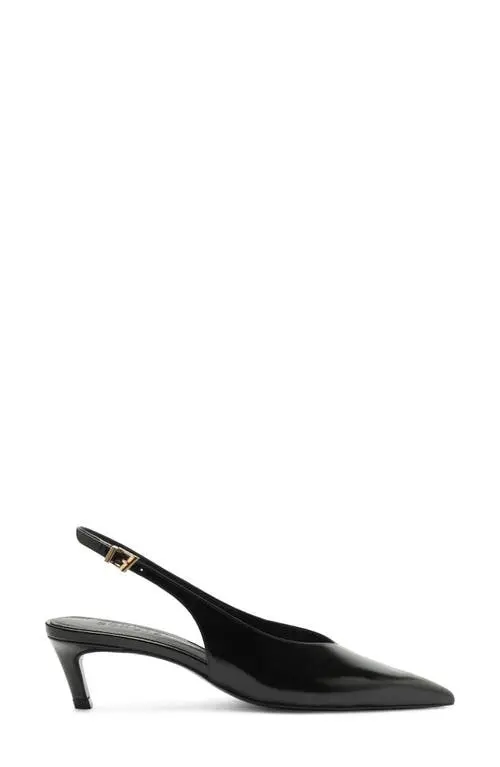 Schutz Alicia Leather Slingback Pump