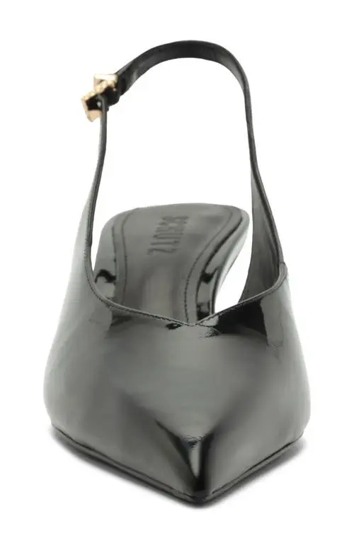 Schutz Alicia Leather Slingback Pump