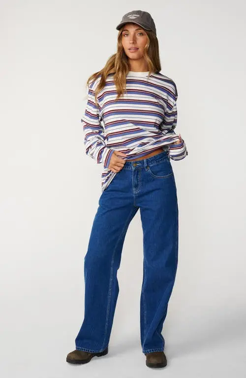 Rip Curl S-series Oversized Striped Long Sleeve T-shirt