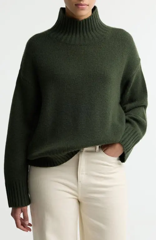 Barbour Woodhouse Wool & Cashmere Sweater - Olive