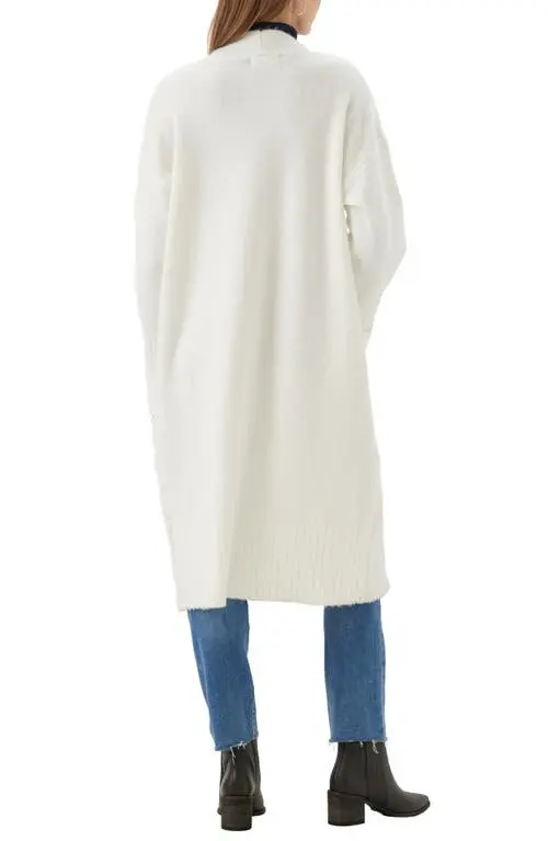 Karen Kane Long Cardigan - Ivory