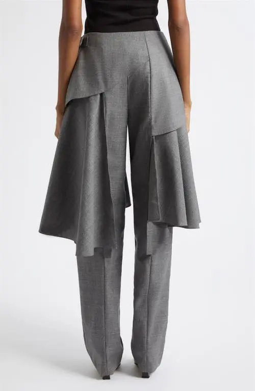 DIOTIMA Cheval Wool Peplum Pants