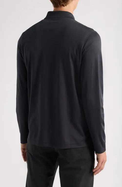 Johnston & Murphy Cochran Long Sleeve Zip Polo