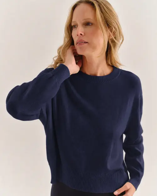 CARTOLINA Caden Cotton Crewneck Sweater