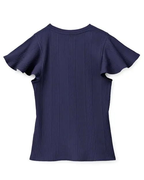 CARTOLINA Sonia Knit Top - Midnight Blue