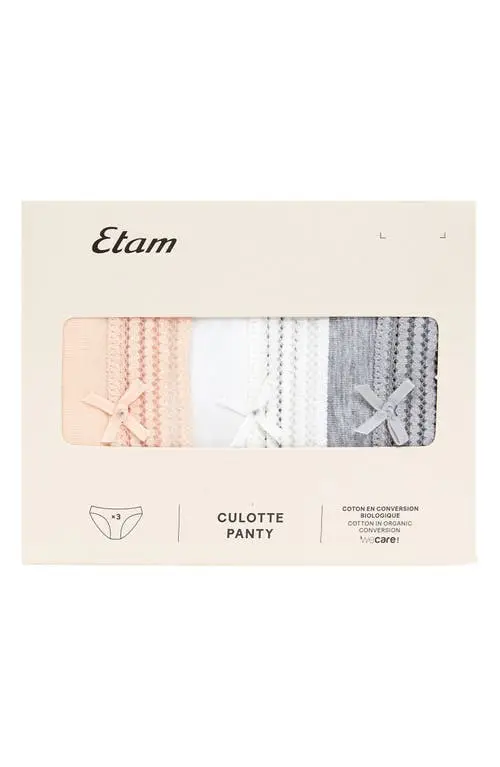 ETAM Yasmine 3-pack Lace Trim Bikini Panties