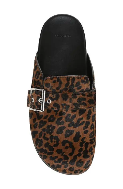 Vince Leon Genuine Calf Hair Loafer Mule